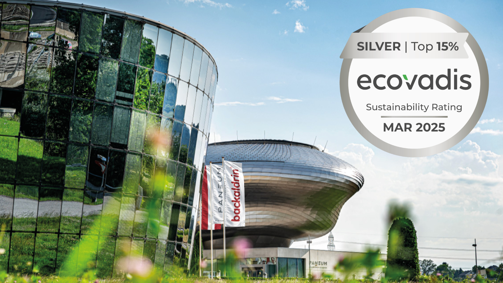 Award-winning: backaldrin secures EcoVadis silver